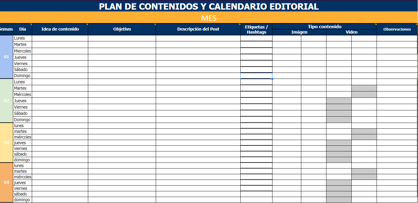 Cómo crear un calendario editorial para redes sociales | SCALIFY